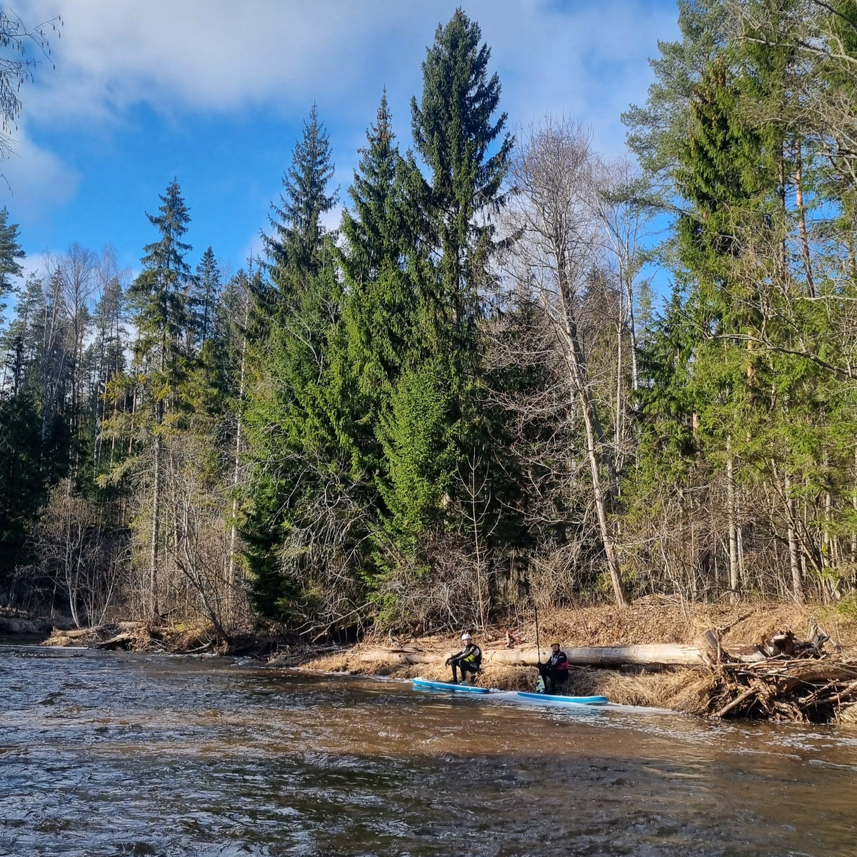 SUP Mazā Jugla 23.03.2025 – LŪZUMPUNKTS